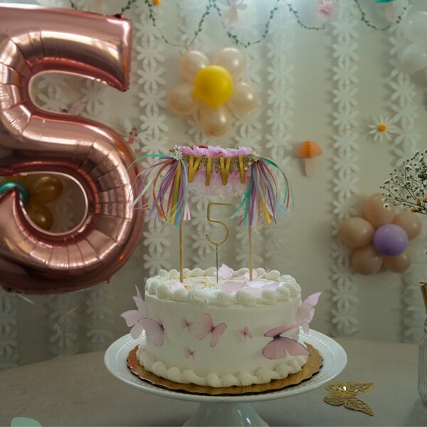 FRINGE CAKE TOPPER // Fancy Free Finery X House of Fete Collaboration ...