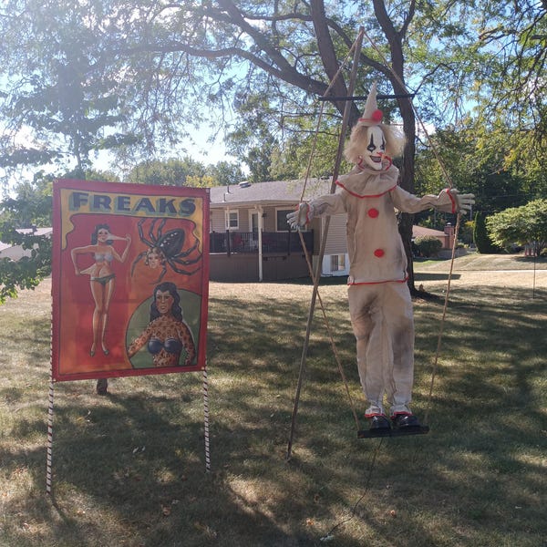 Sideshow Banner - Spidora - Etsy