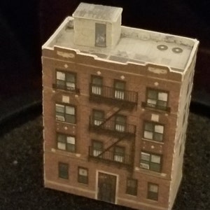 Paper House Cardstock House N Scale or Z Scale or T Gauge for - Etsy