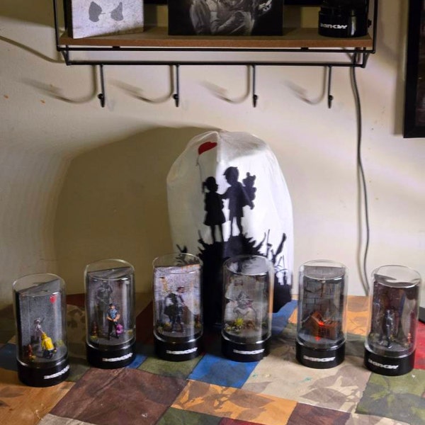 Glass Dome LED Cabin in the Wood Diorama Inspired Form Evil Dead Movie ...