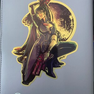 Love is Blue Bayonetta Vinyl Sticker - Etsy