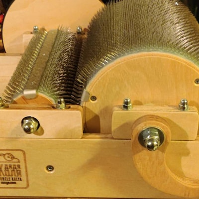 Drum Carding TPI 96108 Machine for Wool Carding Machine Wool Processing ...