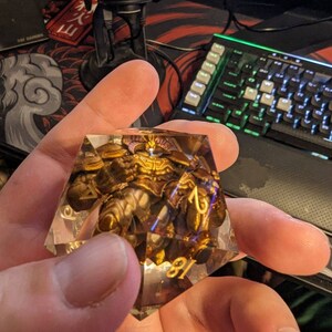 Treasure Mimic D20, 55mm - Etsy