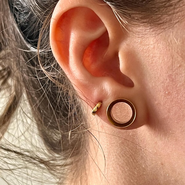 Ear Stretching Kit Surgical Steel Taper & Single Flare Plug Kit 316L ...