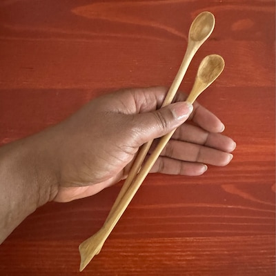 Long Handled 1 Tablespoon Spoon/ Wooden Tablespoon - Etsy