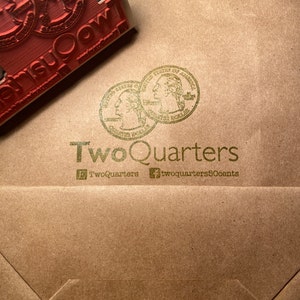 Large Custom Stamp Custom Logo Stamp Custom Rubber Stamp - Etsy