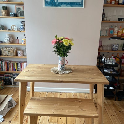 DIY // Ellipse Oval Solid Pine Table Top - Etsy UK