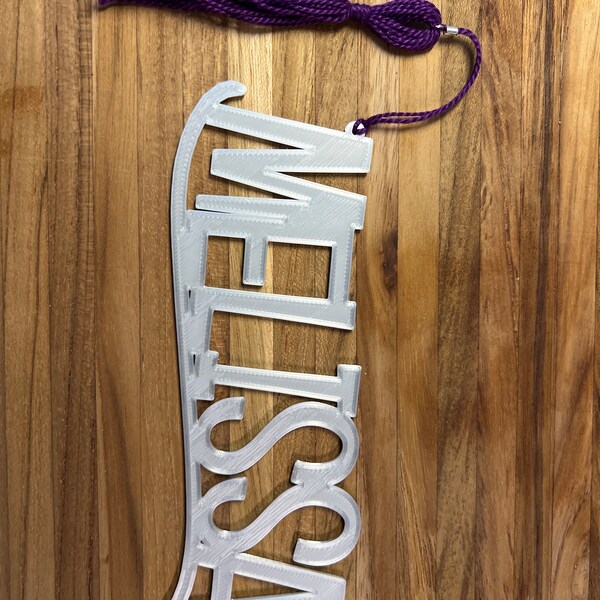 Redrum Blood Splatter Resin Bookmark With Tassel (double Sided ...