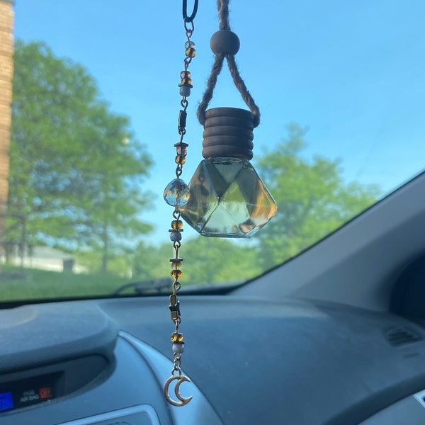 Beach Chic Sun Catcher Car Charm - Shells and Bows Light Refracting ...