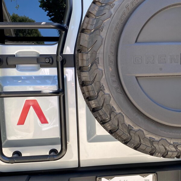 INEOS Grenadier Spare Tire Cover Inlay Emblem Logo Sticker Decal - Etsy