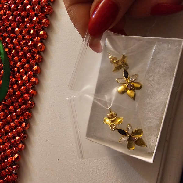 SHERMAN PIN, Aurora Borealis Sets, Handsome Glitz “spray” Design ...