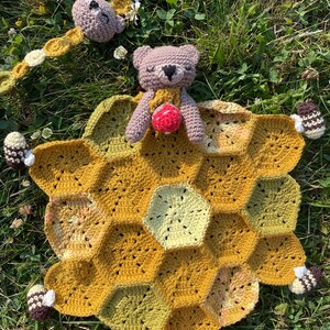 CROCHET PATTERN BUNDLE Ted the Bear Crochet Baby Shower Gift Set of ...