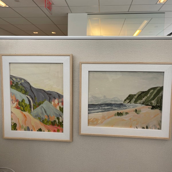 Colorado Mountains Abstract Landscape Print - Etsy