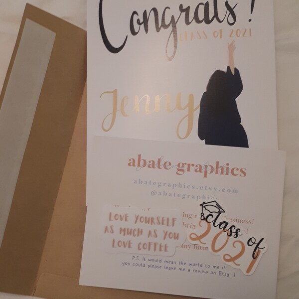 PRINTABLE Custom Graduation Card, Congrats Grad 2025, Graduation 2025 ...