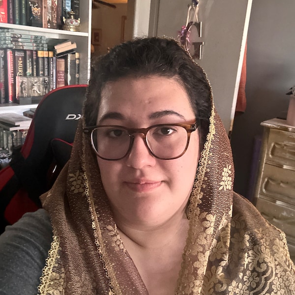 Bl. Anna Maria Taigi Tie up Veil | Holy Mothers Collection - Etsy