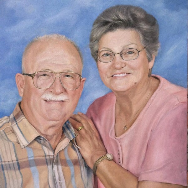 Custom Portrait, Art Commission, Oil Painting From Photo, Commission ...