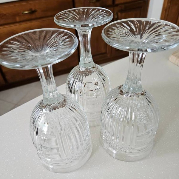 Luminarc France rosaline Pink Optic Swirl Cup and Saucer Sets 4 - Etsy