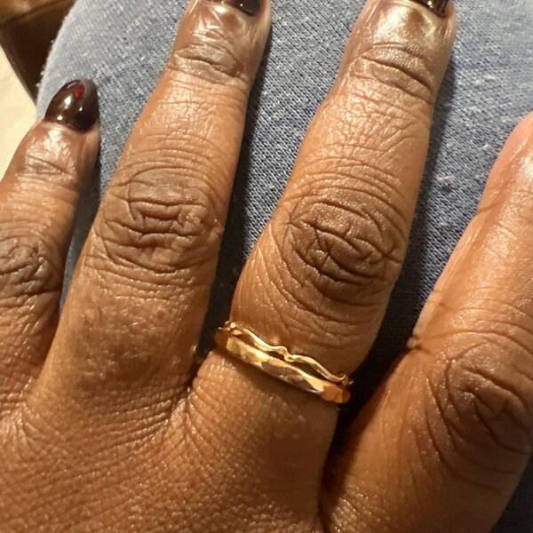 Keepsake for Baby Girl Boy | Little Gold Engraved Scrolled Ring | 14k ...