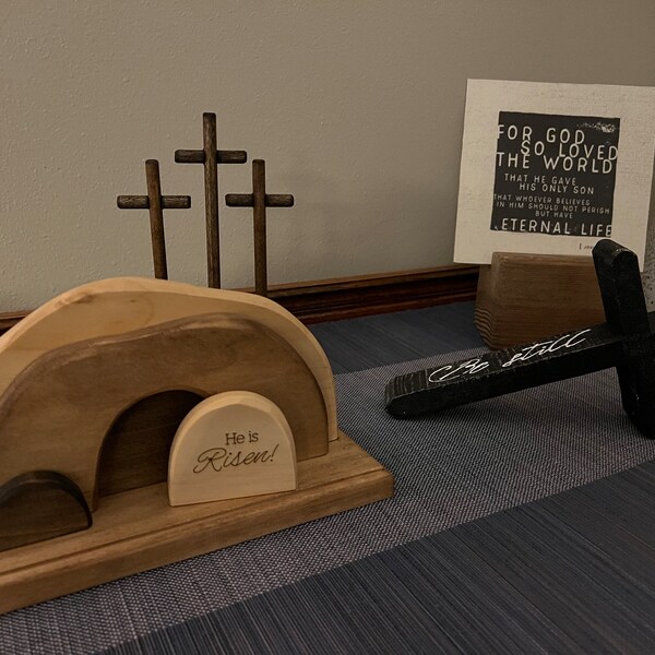 Empty Tomb Display / Empty Tomb Easter Decor Easter Creche Easter ...