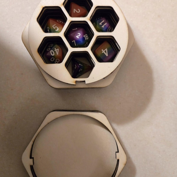 Hexagon Dice Box Digital Files, Laser Cut 3mm or 5mm, DXF SVG - Etsy