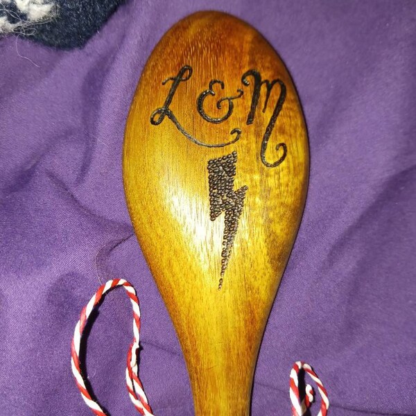 Kitchen Wizard Wooden Spoon Harry Potter Inspired Kitchen Decor Gift ...