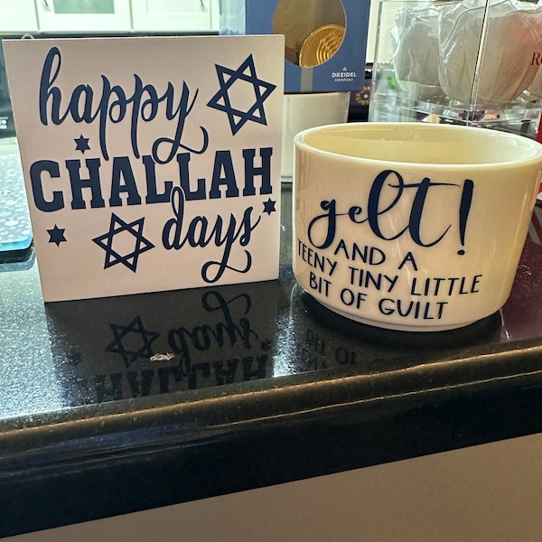 Hanukkah Tiered Tray Decor, Hanukkah Home Decor, Happy Hanukkah ...