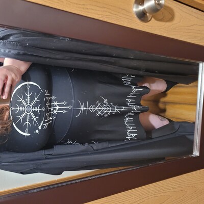 Norse Dress, Viking Dress, Norse Dreamcatcher Dress, Viking Amulet ...