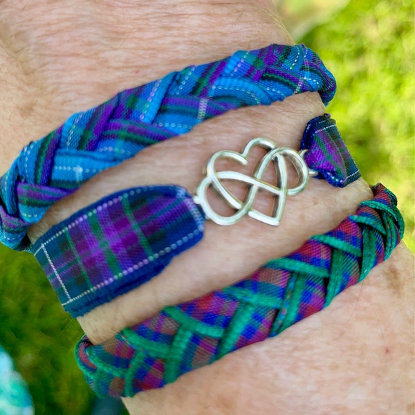 Plaid Tartan Pendant, Choose Your Scottish Family Clan Jewellery, Handmade in Scotland - Etsy