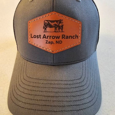 Custom Ranch Brand With Text Pacific Headwear 104BR Trucker - Etsy