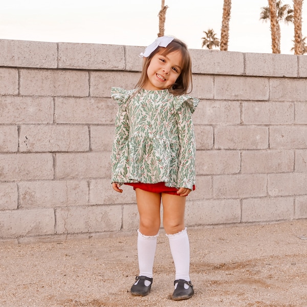 Solid Waffle Henley Top / Short or Long Sleeves / Waffle Shirt / Kids ...