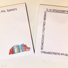 Personalized Sticky Notes With Math Pi Design // 3x3 Inch, 50 Notes per ...