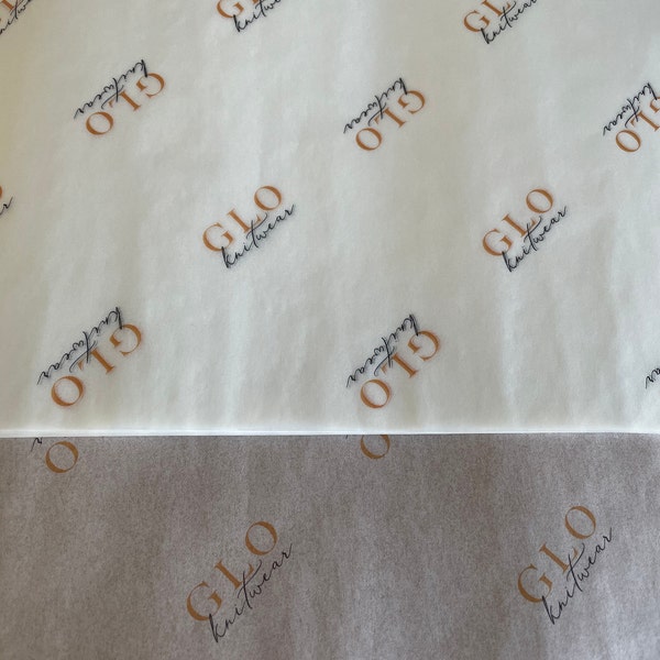 Custom Photo or Logo Tissue Paper - Etsy