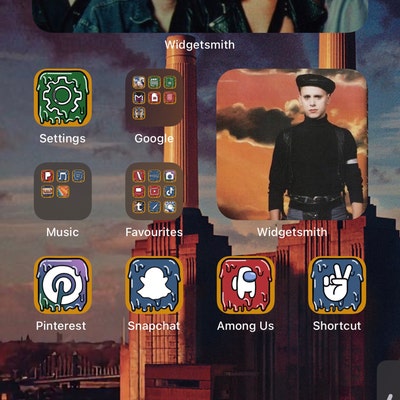 Trippy Retro Indie Icons Ios 14 Icon Pack Widgets and - Etsy