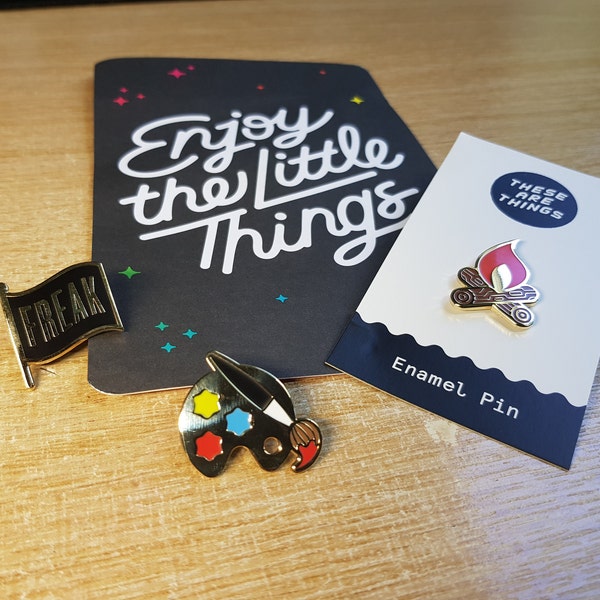 Campfire Enamel Pin - Etsy