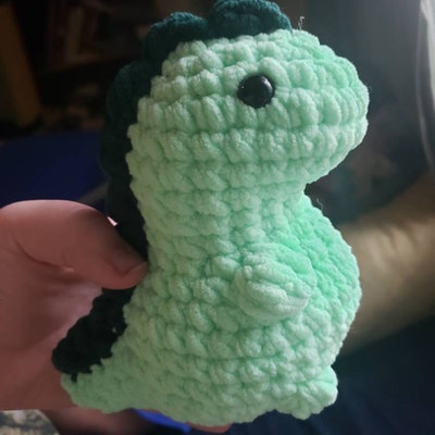 Tyrannosaurus Dinosaur No Sew Crochet Pattern Dinosaur Jurassic World ...