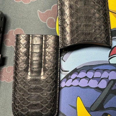 Leather Dual Phone Case, Leather Double iPhone Case, Case Holds Two ...