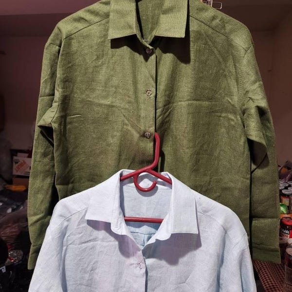 100% Linen Cross Back Apron, Linen Kitchen Apron Japanese, Linen Chef ...