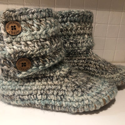 Wool Padraig Slippers - Etsy