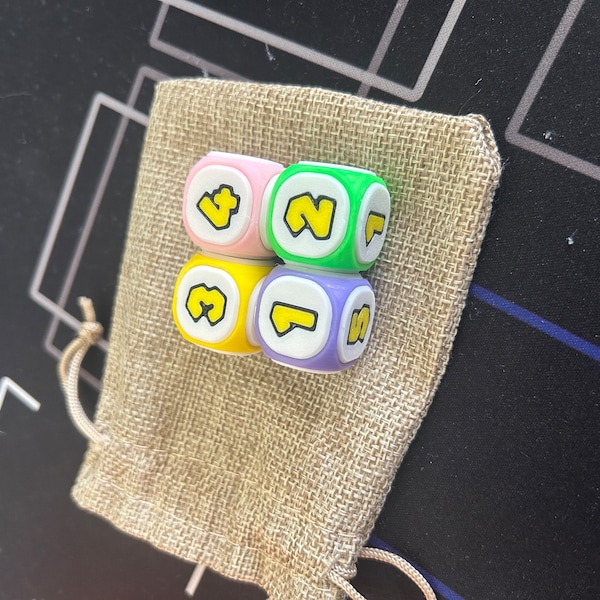 Dnd Dice Set Mario Themed Polyhedral Dice for RPG D4 D6 D8 D10 D% D12 ...