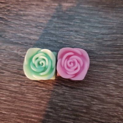 Rose Pastel Flower Artisan Keycap Cherry MX Mechanical Gaming Keyboards ...