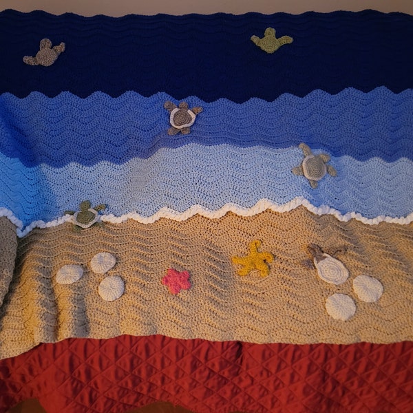 Baby Sea Turtle Applique CROCHET PATTERN Digital PDF File Download - Etsy