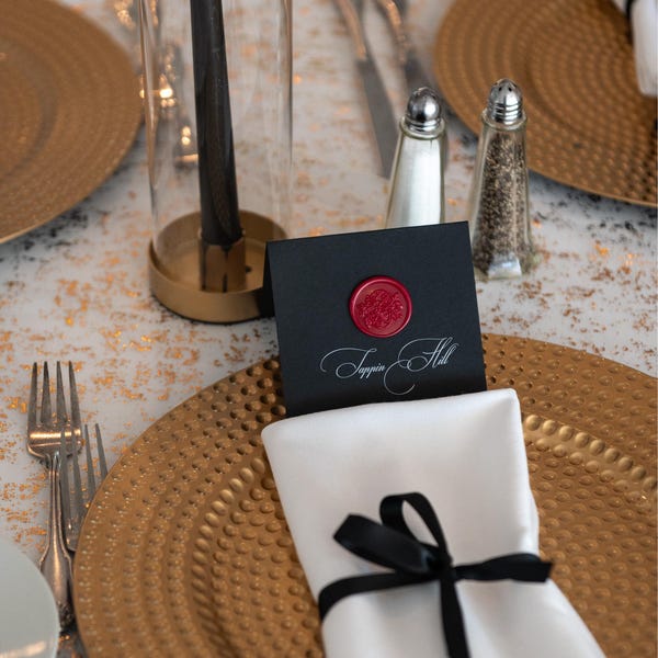 7.5 Round Menu Circle Wedding Menus Formal Elegant Menu Shimmer Ivory ...