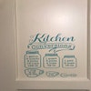 Kitchen Conversion Chart Decal for Your Kitchen for Measurements With ...