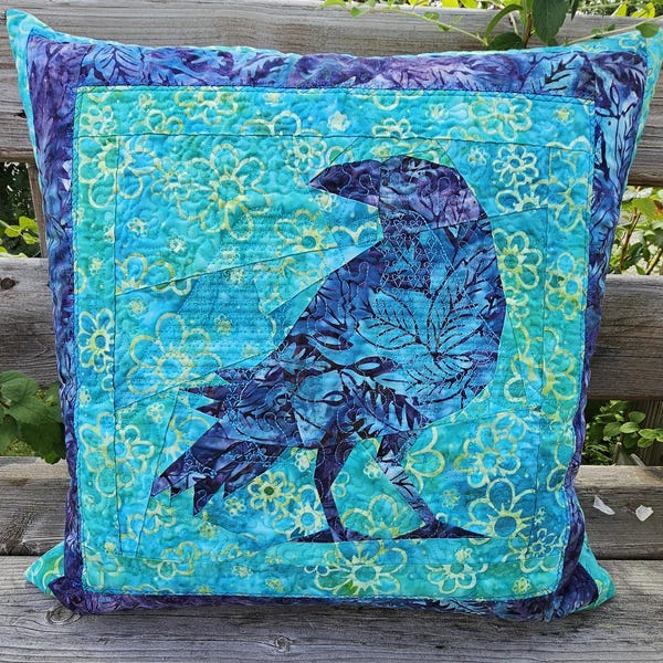 Raven-crow Quilt Block Pattern, 3 Sizes PDF Instant Download ...