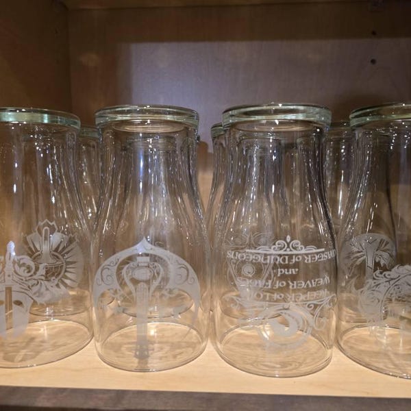 Dnd Engraved Pint Glasses Choose From 24 Designs - Etsy UK
