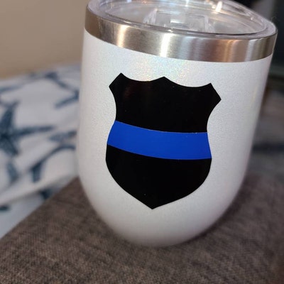 Back the Blue Texas Vinyl Decal Police Support Car Decal - Etsy