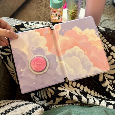 Cute Newspaper Ledger Kindle Case Custom for Paperwhite 1/2/3/4, Kindle ...