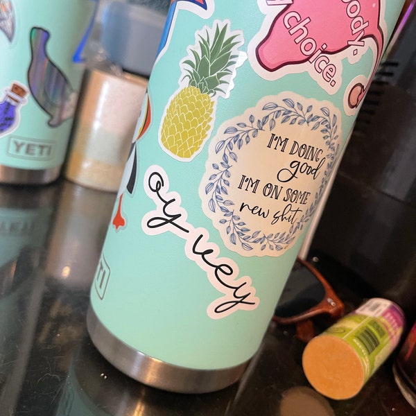 Oy Vey Sticker, Oy Vey Laptop Stickers, Oy Vey Laptop Decals, Tumbler ...