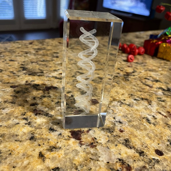 DNA Desk Statue - Etsy