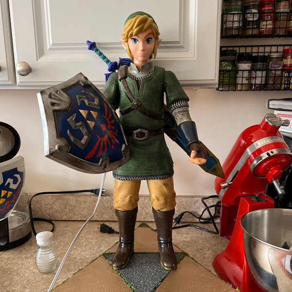 Link MASSIVE Replica Figure Statue From Zelda - Etsy